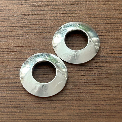 Distressed Large Hole Bead Caps. | Fuel Your Craft