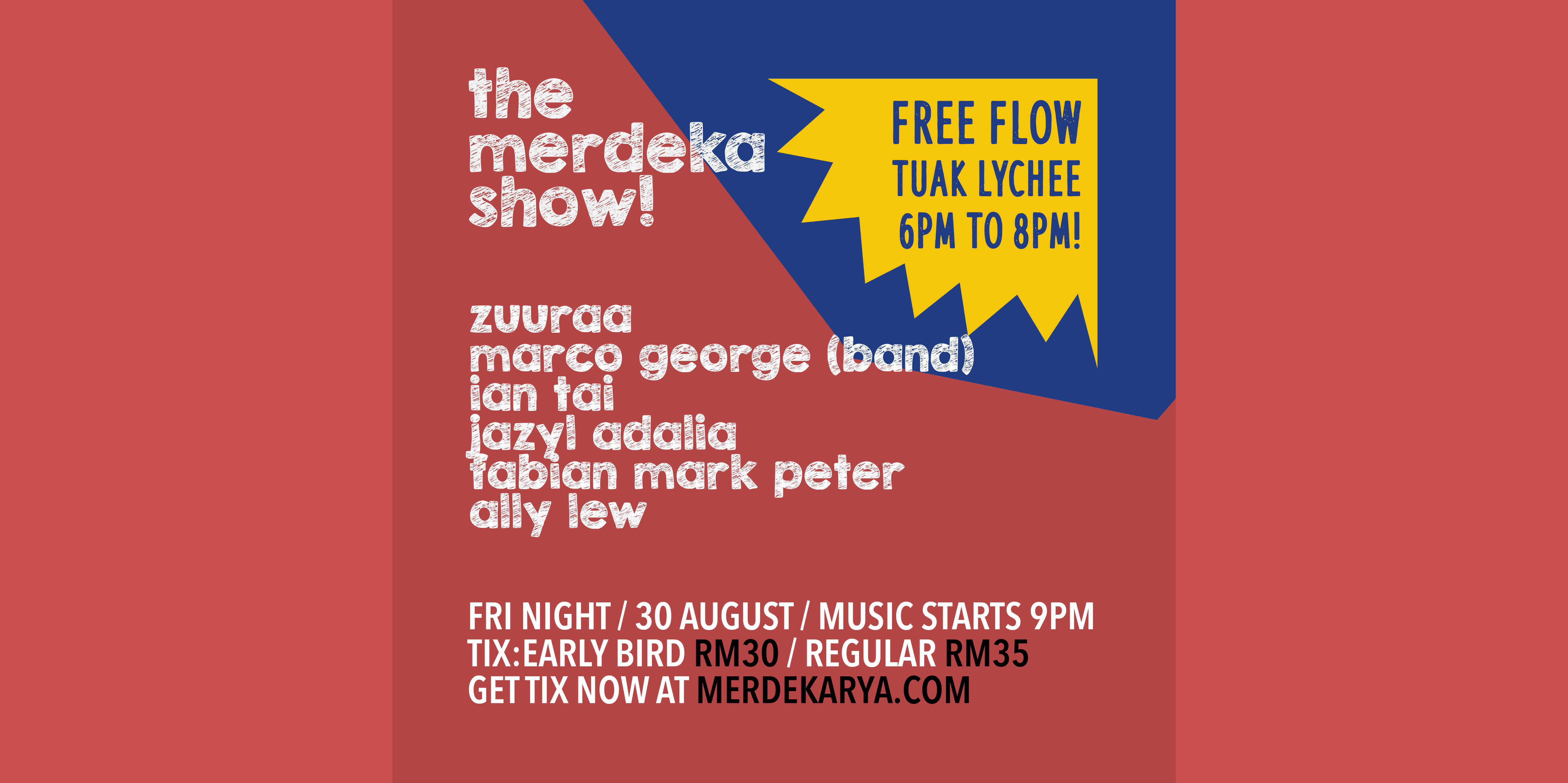 THE MERDEKA SHOW! | Live Music | Merdekarya | Malaysia