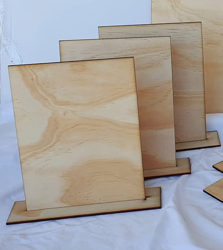 A5 Sign with Base | Bubble Blanks