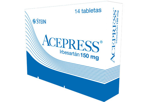 Acepress ibersartan 150mg x 14 tabletas | GAL FARMACÉUTICA