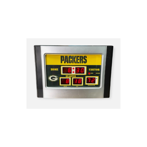 Rare Green Bay Packers NFL Scoreboard Alarm Clock – Collector’s Edition ...