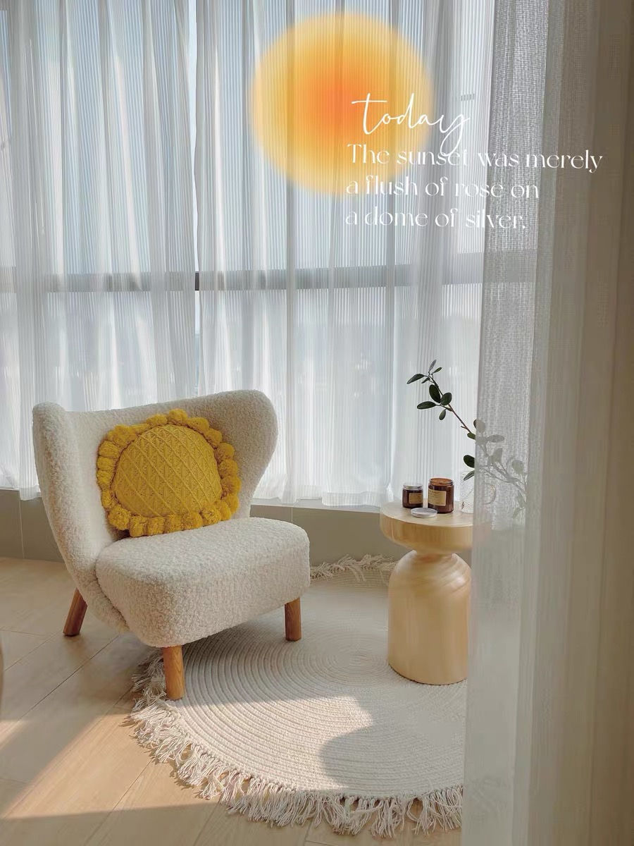 Fluffy Lounge Accent Chair | Anglesliving