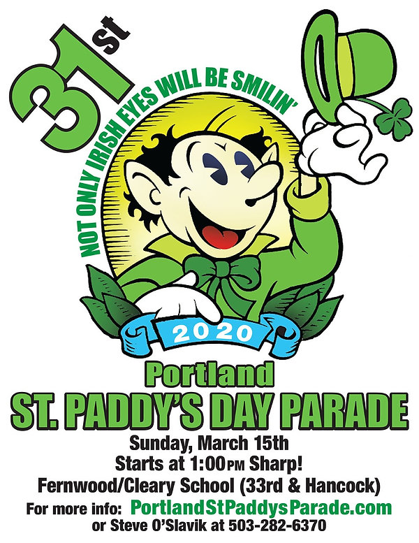 Parade Flyer | Portland St. Pat's Parade