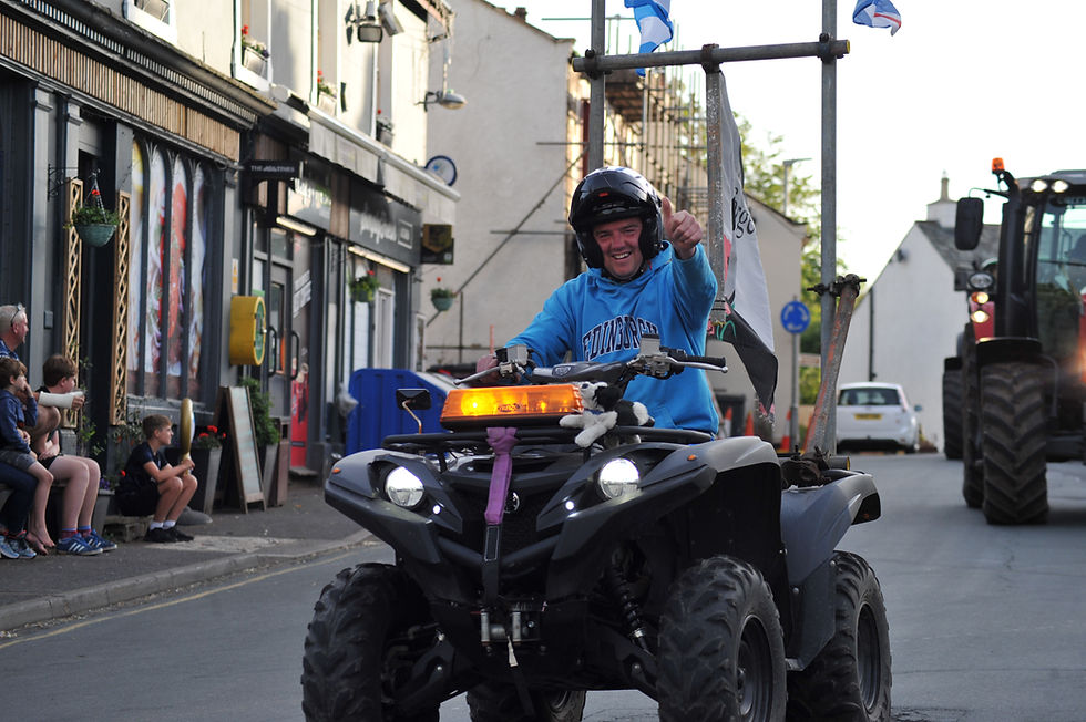 Drigg YFC trundle through the villages