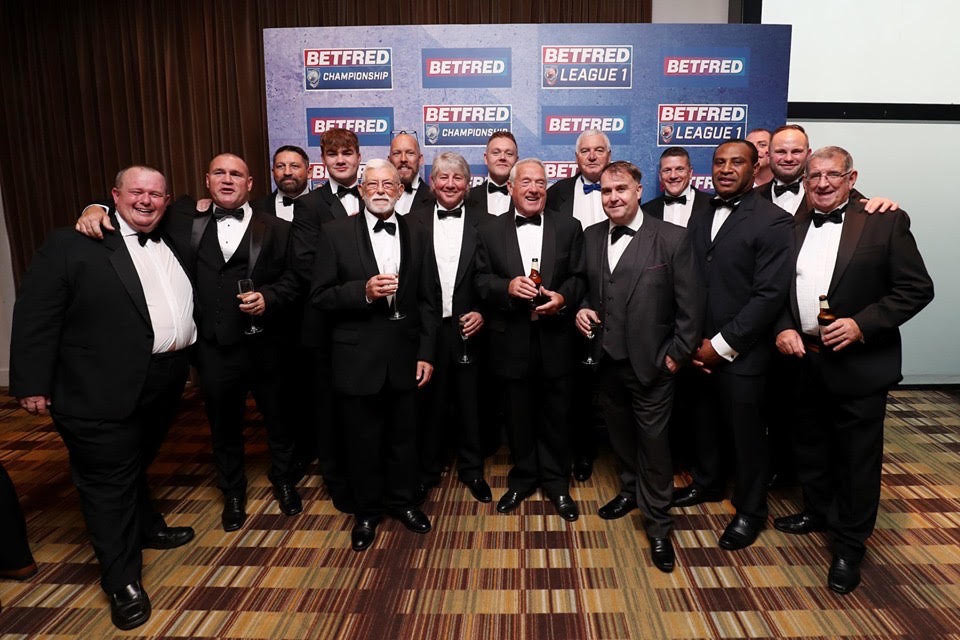 Whitehaven Rugby League celebrate triple victory