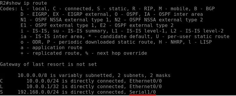Static Route - Três maneiras de configuração