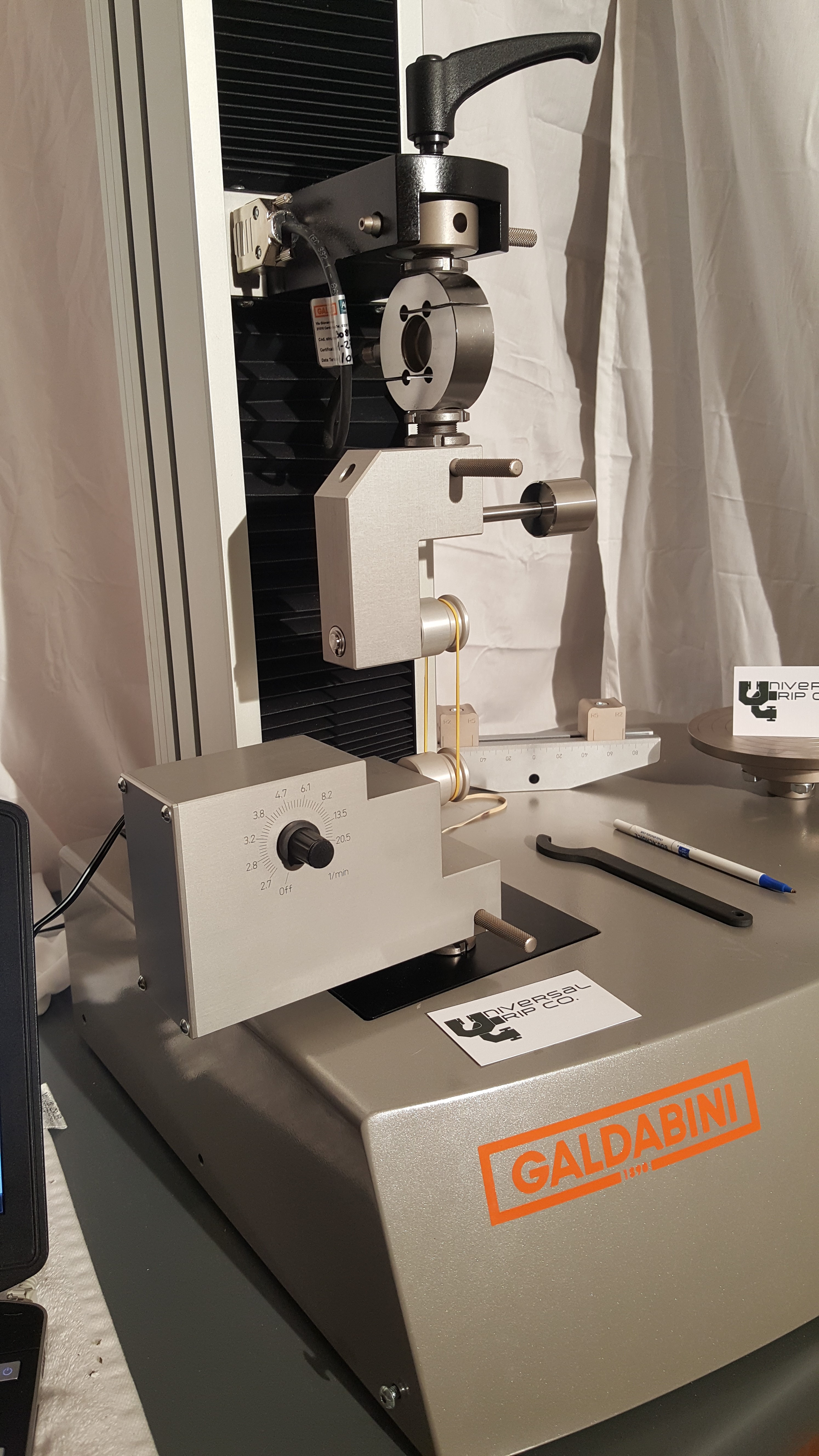 ASTM D1414 - Rubber O-Ring Testing Fixture