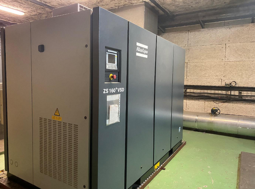 Atlas-Copco Oil-free screw compressor | Pharmach.eu