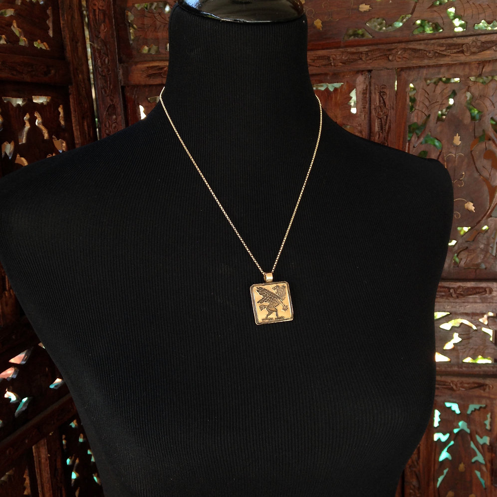Tiamat, Assyrian Dragon - Pendant