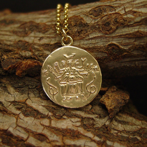 Hecate Coin Necklace - Goddess of Magic | Vis a Vis Jewelry