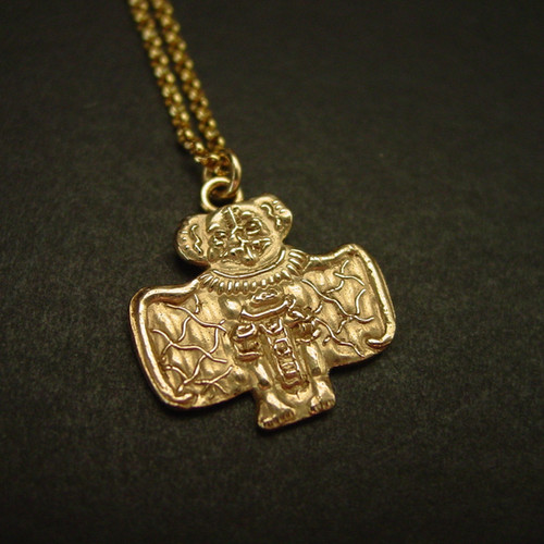 Camazotz Mayan Bat God of the Night Necklace | Vis a Vis Jewelry