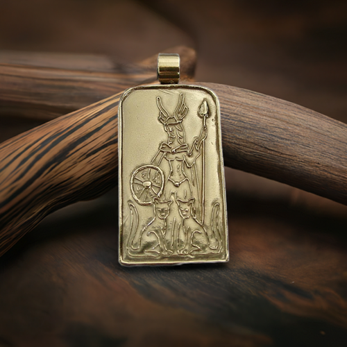 Freya Necklace - Viking Norse Goddess of Love, Beauty and War - Gold ...