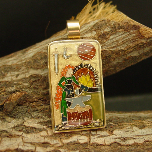 Brigid Pendant - Goddess of Craftsmanship, Healing and Farm Animals ...