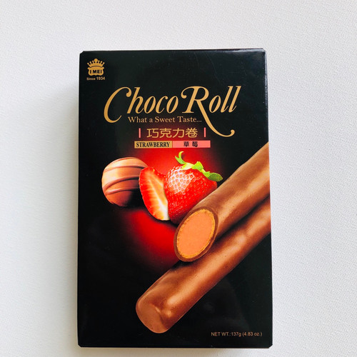 Choco Roll -Strawberry (137g) | Oriental Marketplace