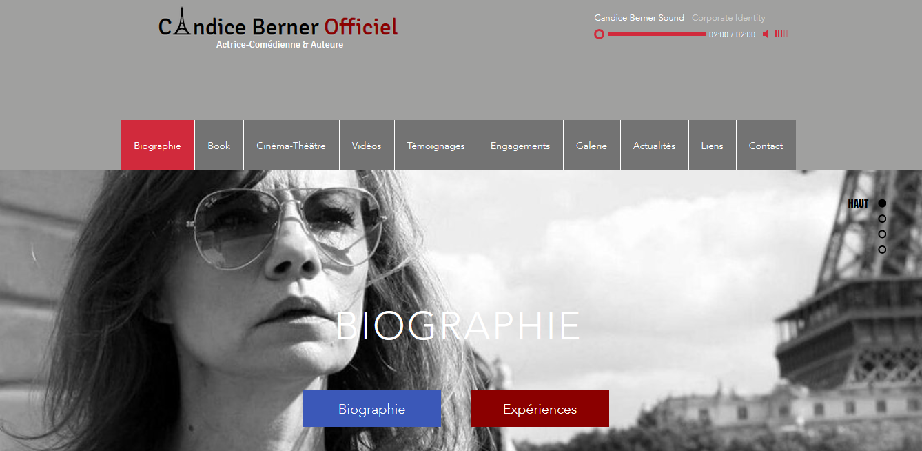 Candice Berner | Accueil