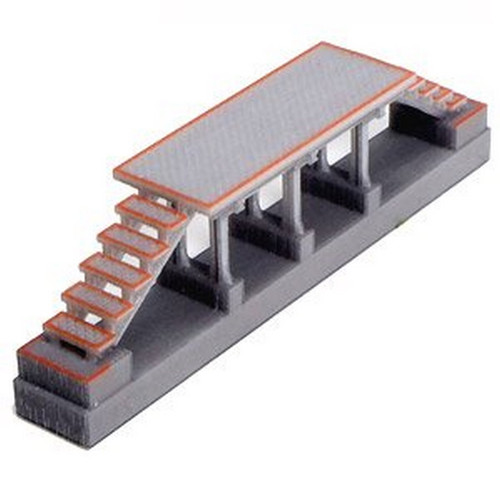 Kato 23-321 - Yard Platform with Stairs on Both Sides | J Scale