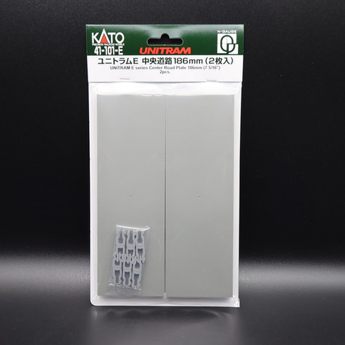 Kato 41-101-E - UNITRAM E Center Road 186mm (7 5/16``) (2 Pieces) | J Scale