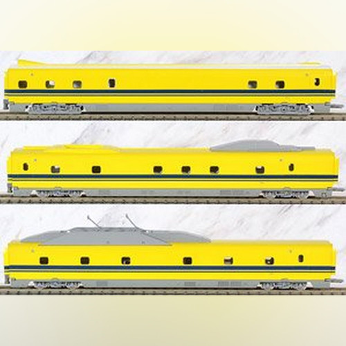 Tomix 98481 - Type 923`Doctor Yellow`(Add-On 3-Car Set) | J Scale