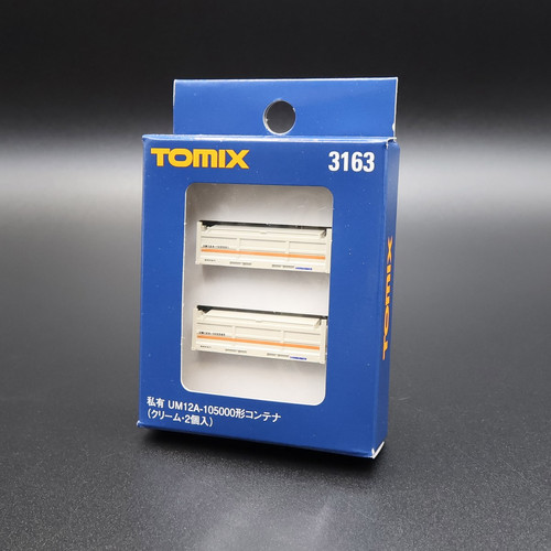 Tomix 3163 - Private Ownership Container Type UM12A-105000 (Cream) | J Scale