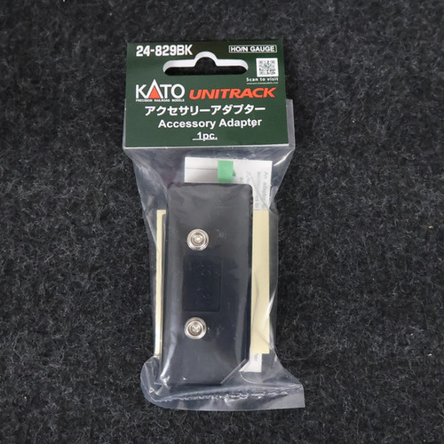 Kato 24-829BK - UNITRACK Accessory Adapter (Black) (1 Pieces) | J Scale
