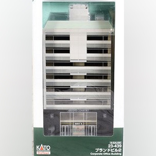 Kato DioTown 23-439 - Corporate Office Building (Gray) | J Scale