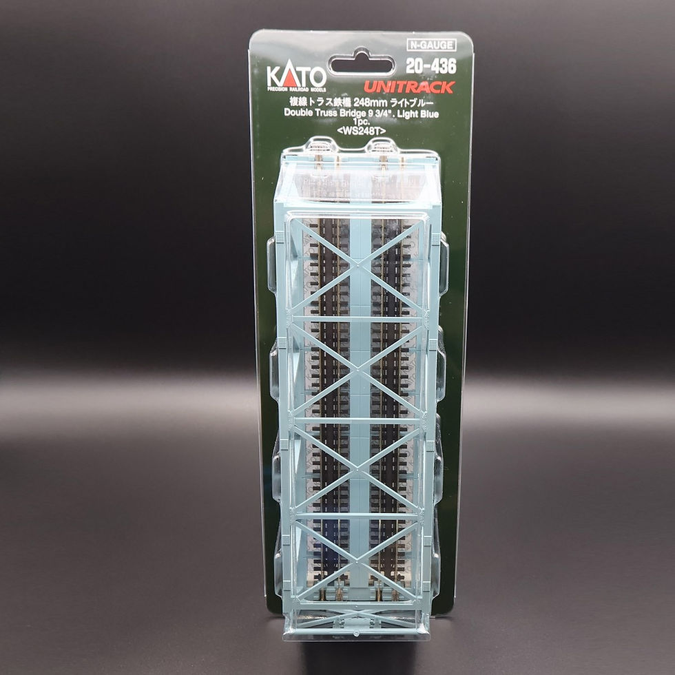 Kato Unitrack 20-436 - Double Track Truss Bridge (Light Green/248 mm ...
