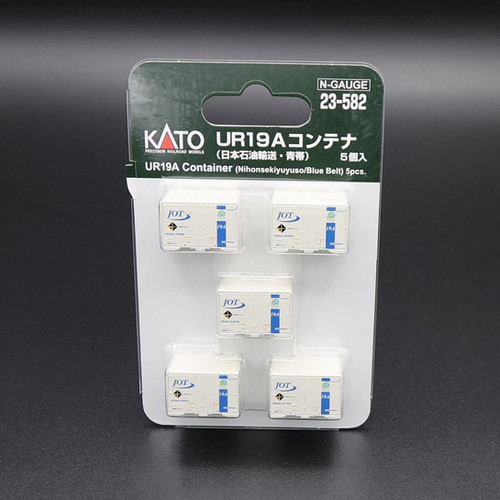 Kato 23-582 - JOT Container (Type UR19A) (5-Container Set) | J Scale