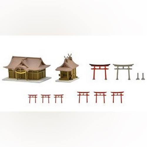 Tomytec 330271 - Visual Scene Accessory 144 Shrine,Torii in Distant ...