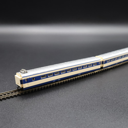Rokuhan T020-3 (Z) - Series 0 Shinkansen (Early Type) (8-Car Add-on Set ...