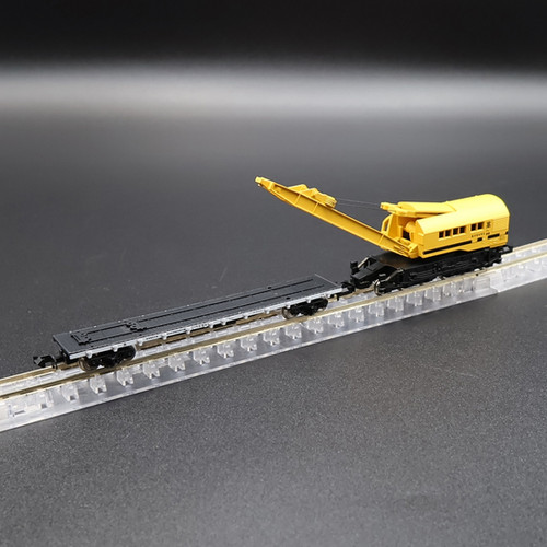 Tomix 2771 - J.N.R. Railway Crane Type SO80 (with Flat Wagon Type ...