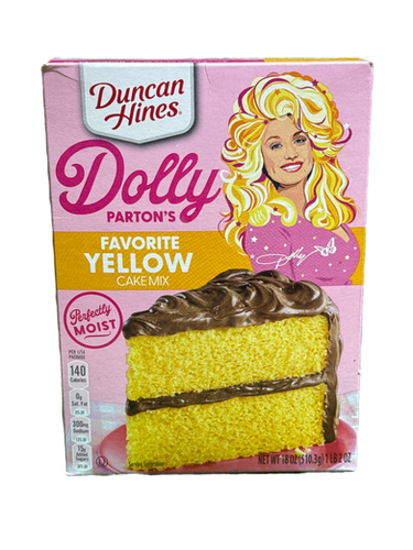 Duncan Hines Dolly Parton's Yellow Cake Mix | The Perk