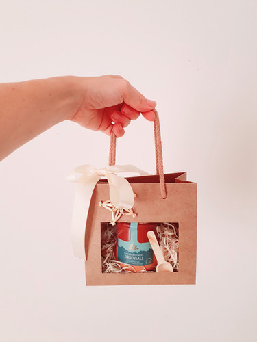 Genuss-Sackerl mit 1 Lieblingssalz nach Wahl | Pfannensaline Tirol