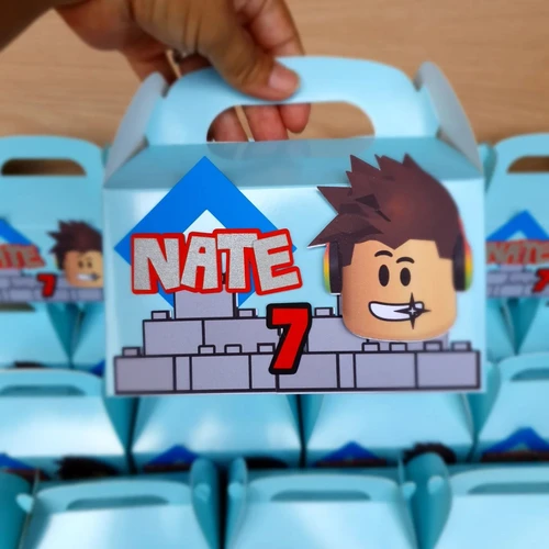 Roblox party box | Mg Bombonieres