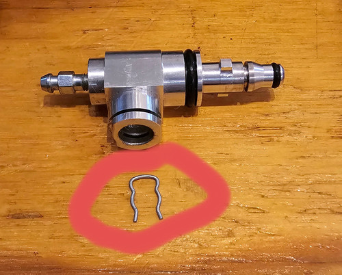 Caliber SRT4 clutch bleeder line clip | Realtune Performance