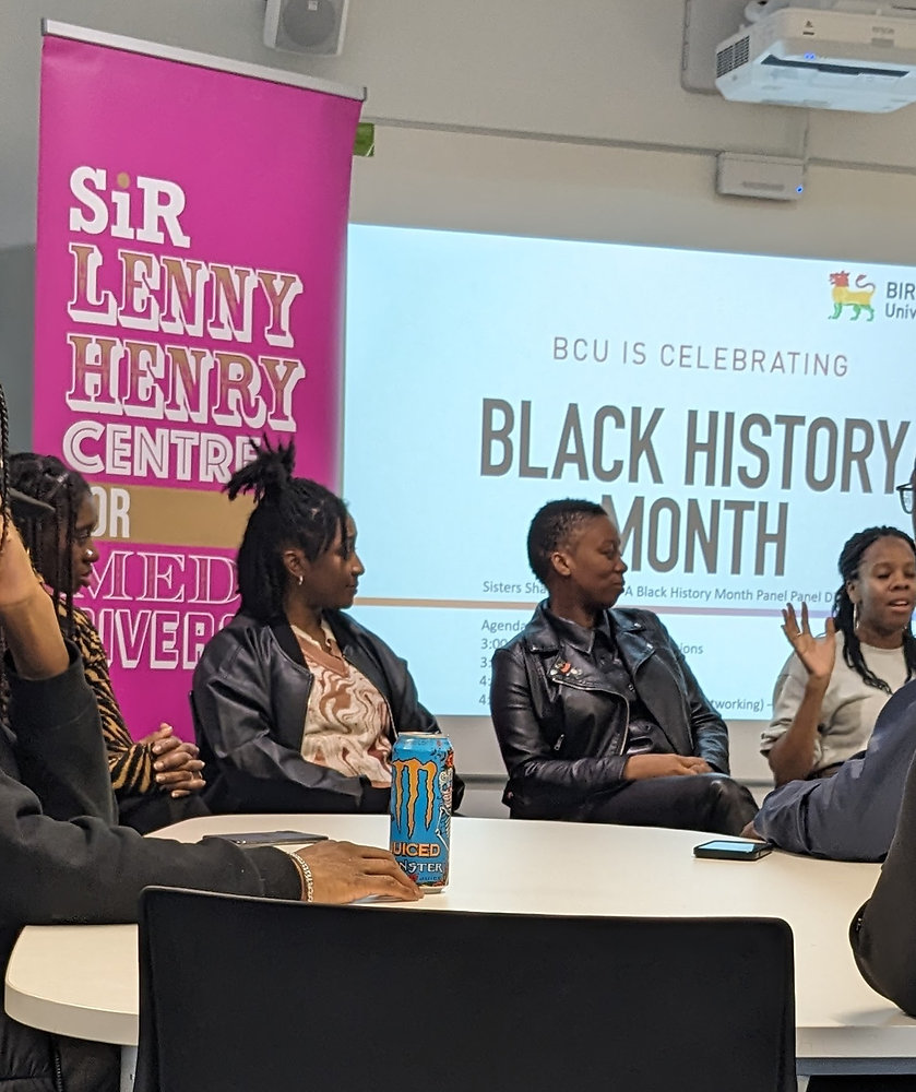 Sisters Shaping History: A Black History Month Panel overview.