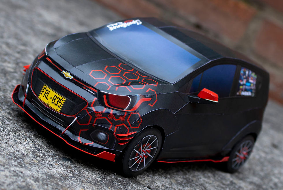 THE BEAST - Custom Papercraft Spark GT