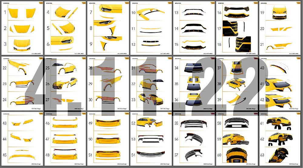 Papercraft Urus 4.11.22