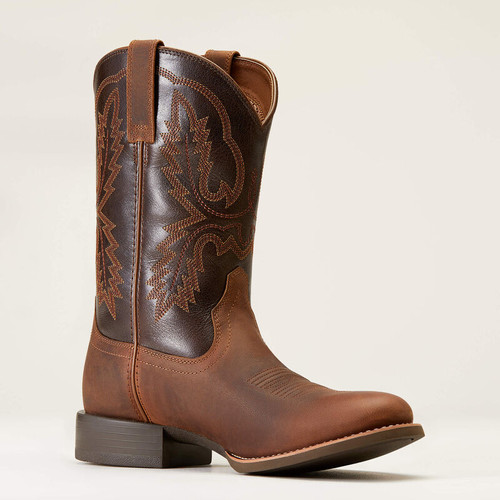 Ariat Sport Stratten Leather Cowboy Western Boot | country2western