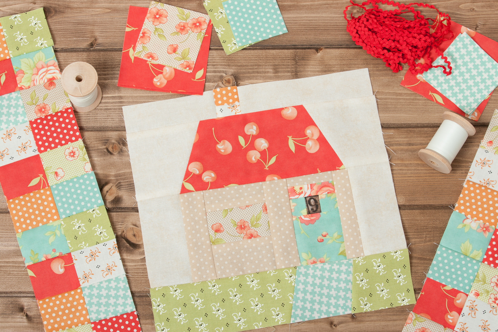 Nantucket Summer Fabric By Camille Rosckelley for Moda Fabrics