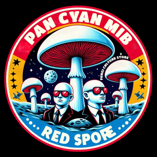 Pan Cyan MIB Red Spore | Fungi Culture Store