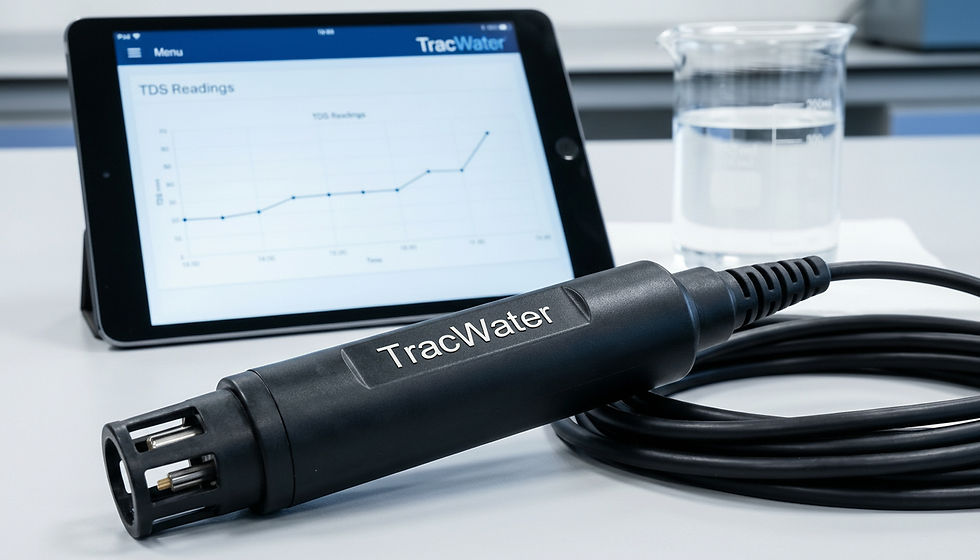 TracWater Self-cleaning Transparency Sensor | Tracwater