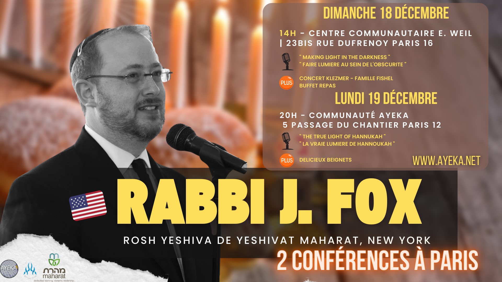 Rabbi Fox in Paris ! | Ayeka