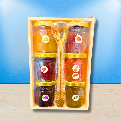 6-Jar Mini Sampler "Sleeve" | Jellybear Jelly Co.