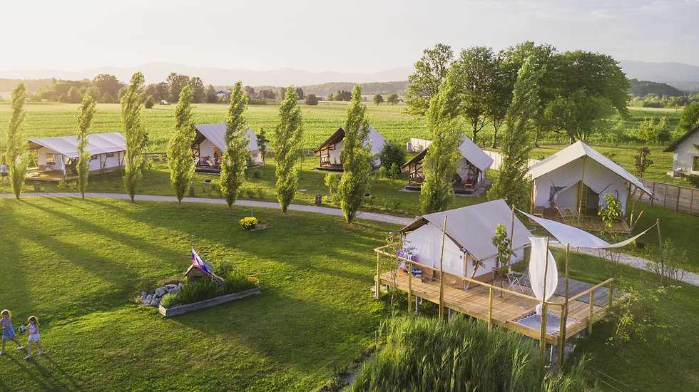 Kolpa Resort glamping | Slovenija