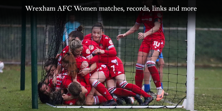 Hard to find information about the Wrexham AFC Women's Team