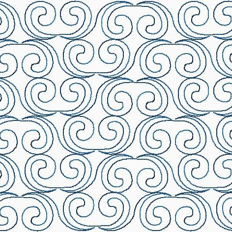 Double Curl | Long Arms Quilting