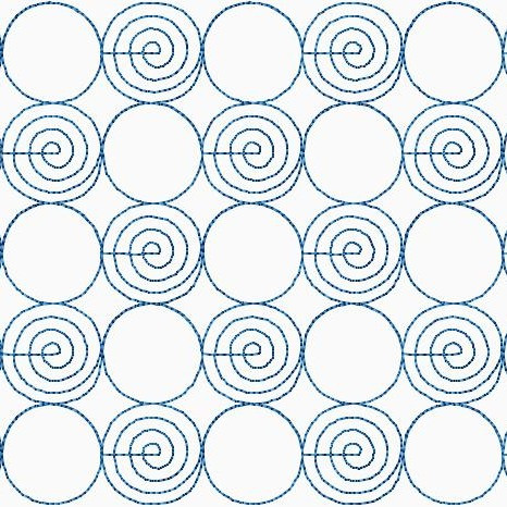 Circle Pair | Long Arms Quilting