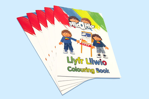 Fflic A Fflac Colouring Books Learn Cymru