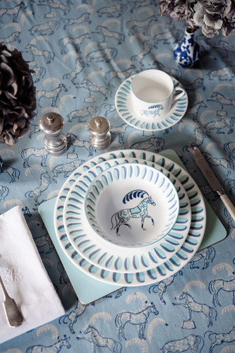 4 x Fine Bone China Breakfast/Dinner Set | The Spotty Horse 2