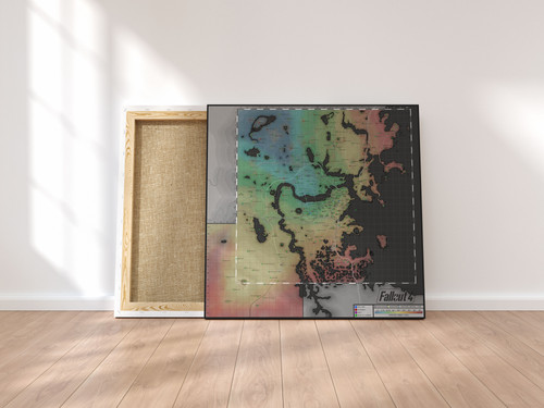 Fallout 4 Map, The Commonwealth Map, High Quality, Bethesda, Game Map ...